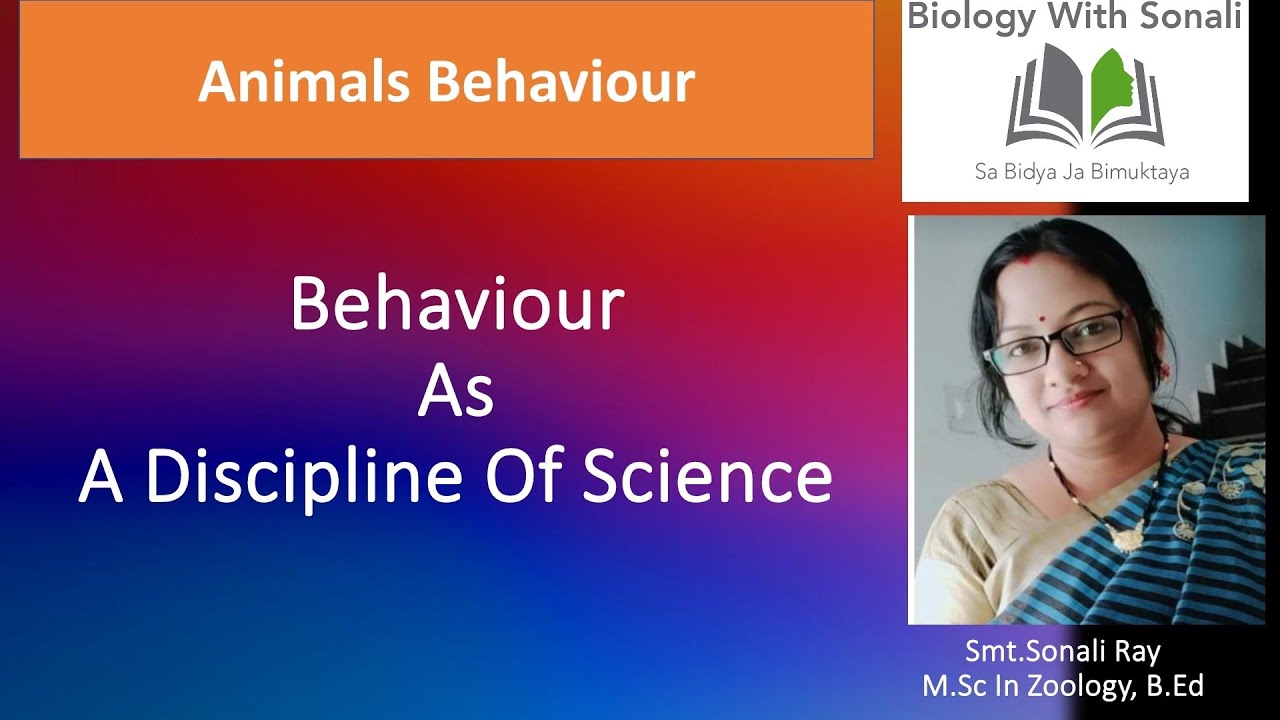 Behaviour As a Discipline Of Science || B.Sc 5th Semester || Animals ...