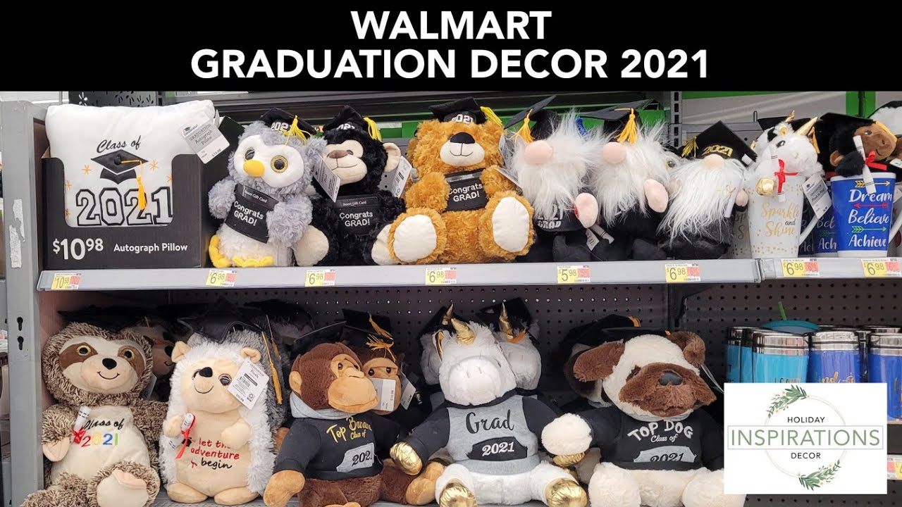 Walmart Graduation Decor 2021: SHOP WITH ME! Inspirations Holiday Decor ...