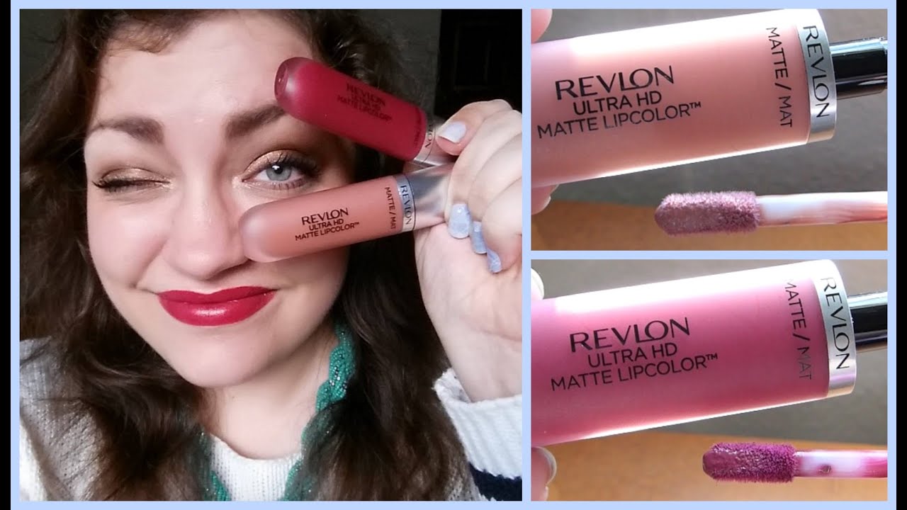 Revlon Ultra HD Matte LipColor: First Impression + Review! - YouTube