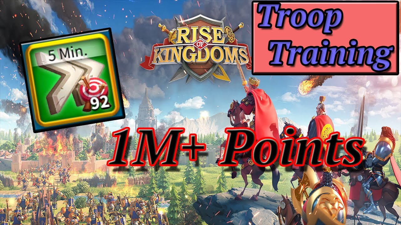 RiseOfKingdoms Troop Training Event KvK Preperation Stage 2 [Deutsch/HD ...