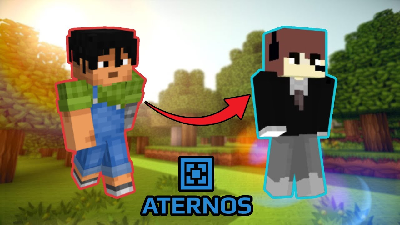 How to Restore Skin in Minecraft Aternos Server. - YouTube