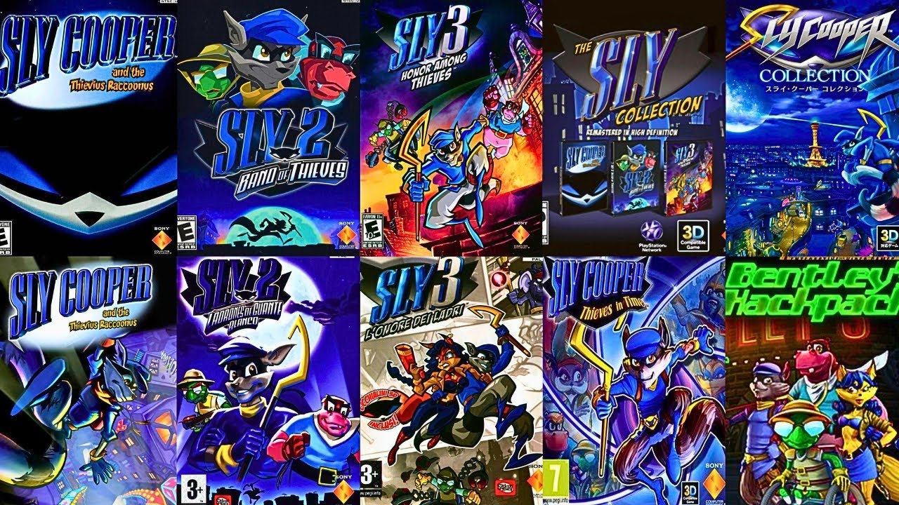 The Evolution of SLY COOPER Games (2002-2013) - YouTube