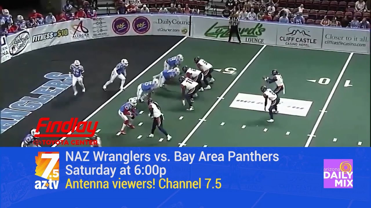 NAZ Wranglers First Home Game vs Bay Area Panthers - YouTube