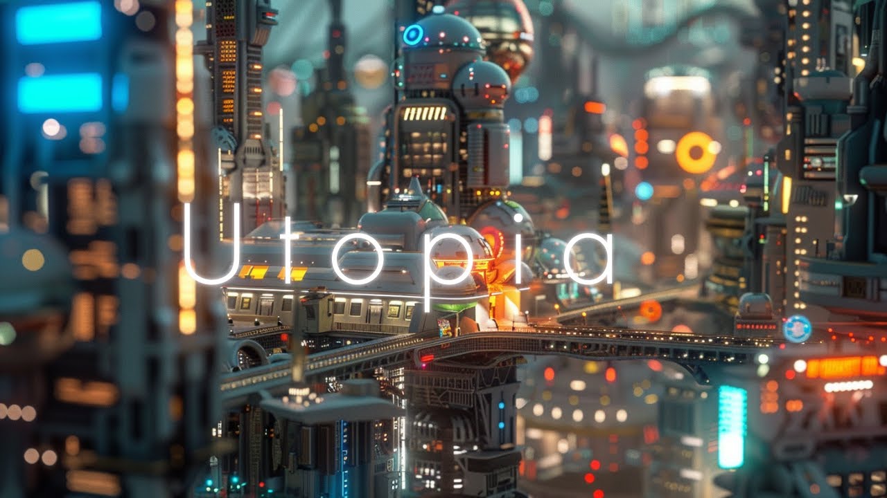 Dreams of Utopia Ep 04 | Futuristic Ambience to Focus, Relax - YouTube