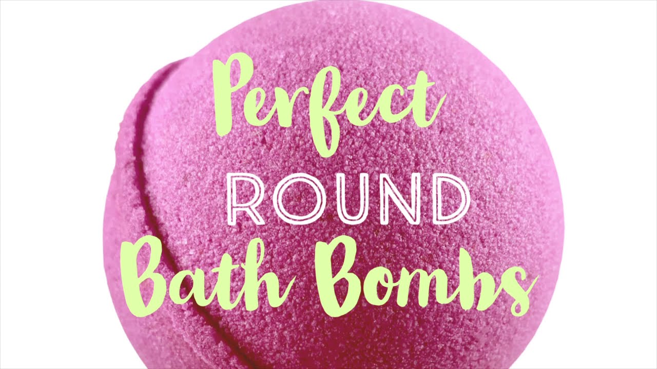 How to make Perfect Round Bath Bombs using a Cada Sphere mold with tips ...