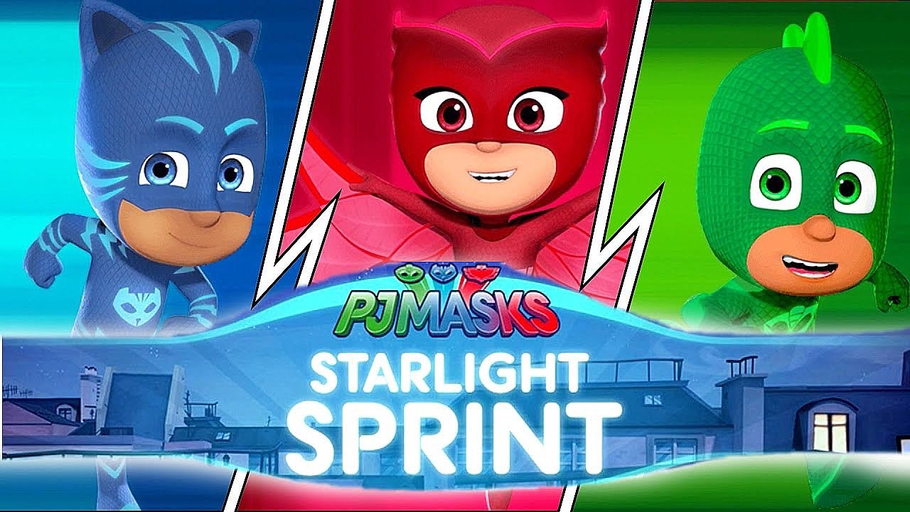 PJ Masks: Starlight Sprint - Full Game Walkthrough - English Episodes ...