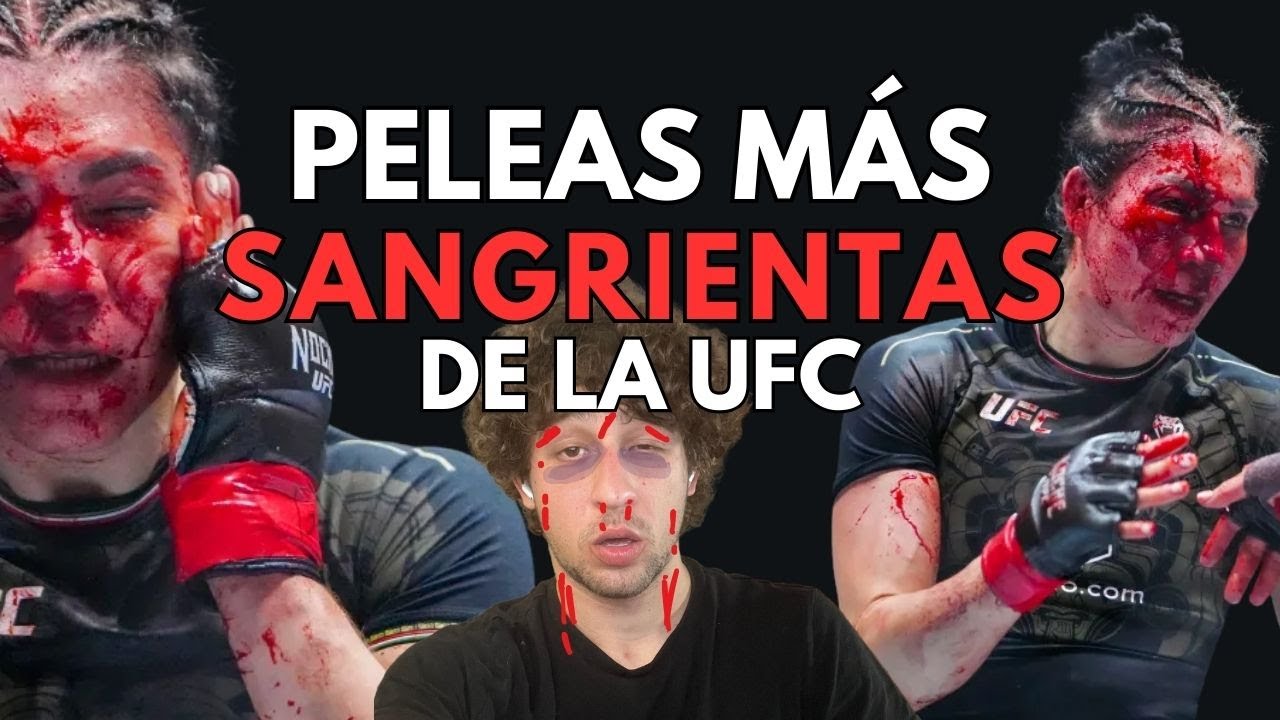 Peleas más SANGRIENTRAS de la UFC - YouTube