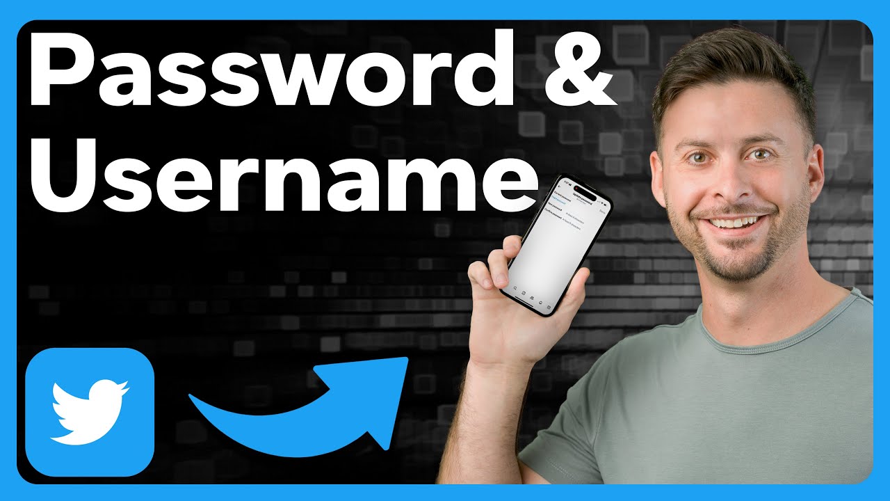 How To Check Twitter Username And Password - YouTube