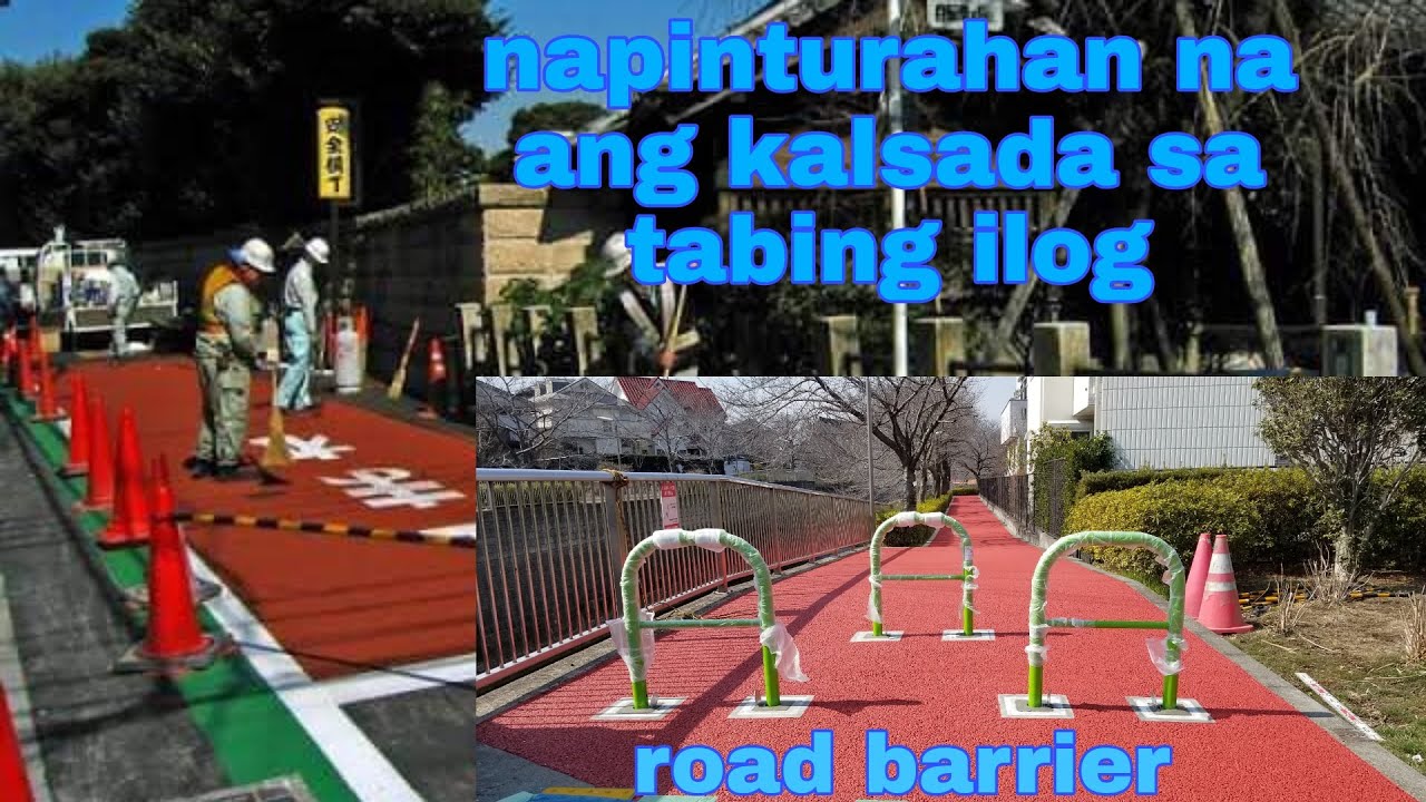 Paglagay ng Road Barrier | YANZZ LABRASO | CONSTRUCTION WORKER IN JAPAN ...