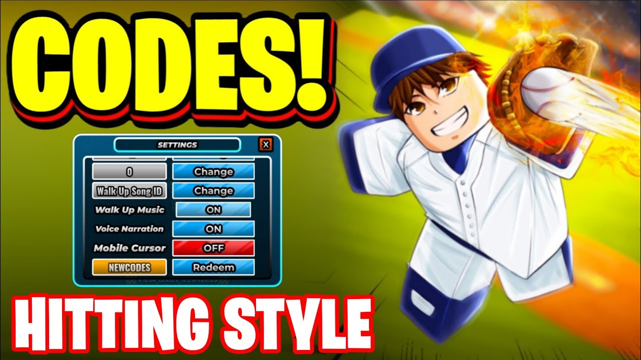 *NEW* ALL WORKING HITTING STYLE UPDATE CODES FOR SUPERSTAR BASEBALL ...