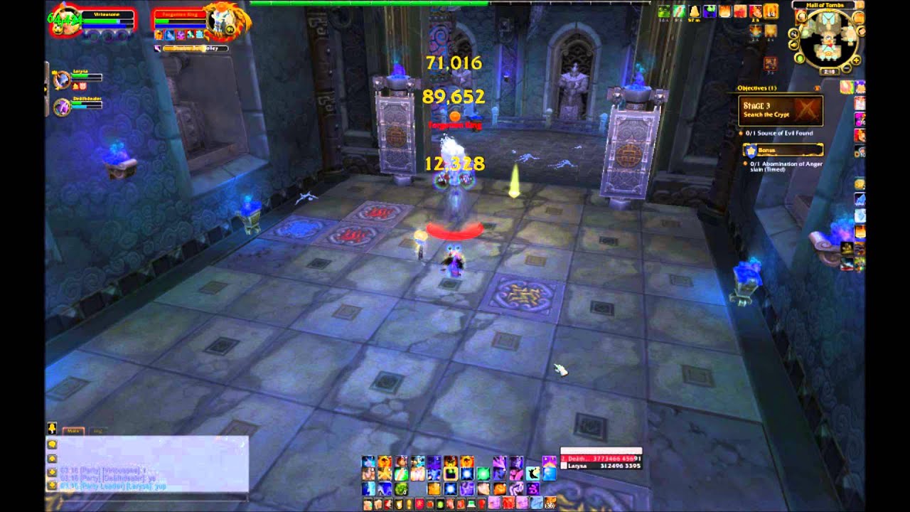 Shadow Priest Rotation to LACUNA COIL - Heavens A Lie - YouTube