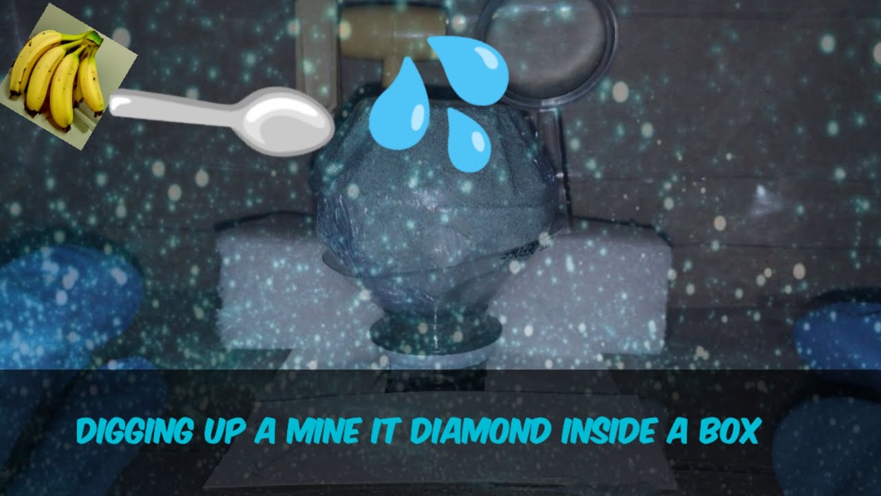 opening a diamond dig it inside a box I made especially for it. - YouTube