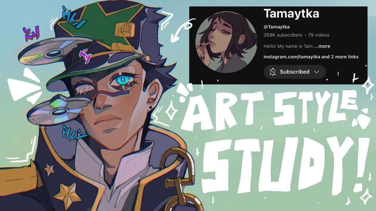 How to Draw Like @Tamaytka | Art Style Study/Tutorial - YouTube