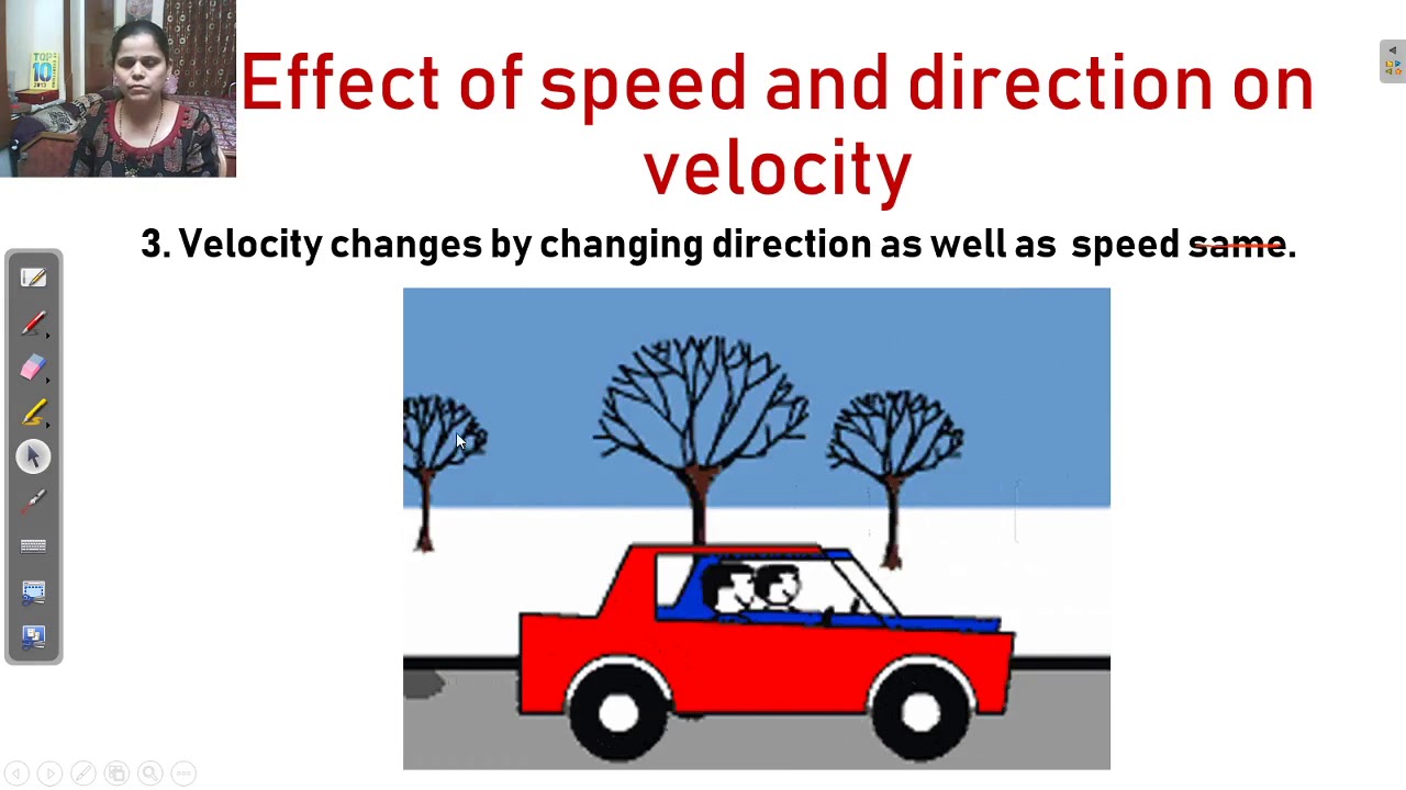 Effect Of Speed and Direction on Velocity & Uniform And Non Uniform ...