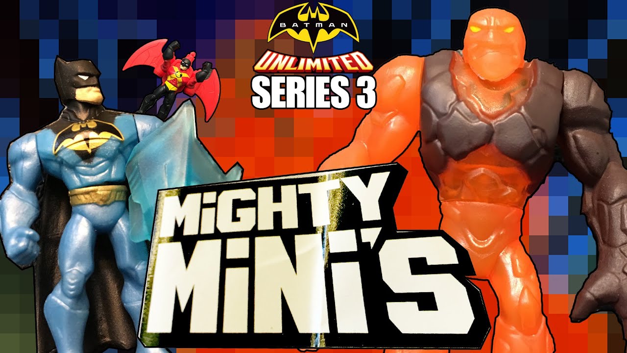Batman Unlimited Mighty Minis Series 3 blind bag codes - YouTube