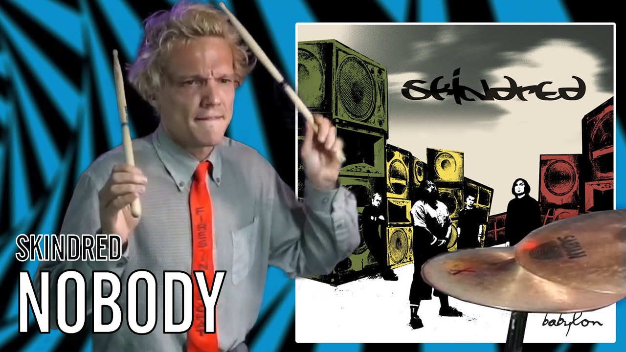 Skindred - Nobody | Office Drummer [Blind Playthrough] - YouTube