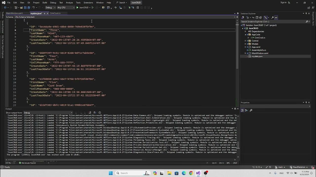 Read Data Json - YouTube