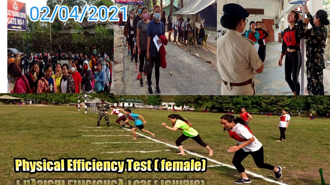 2 April 2021 Physical Efficiency Test of SI - YouTube