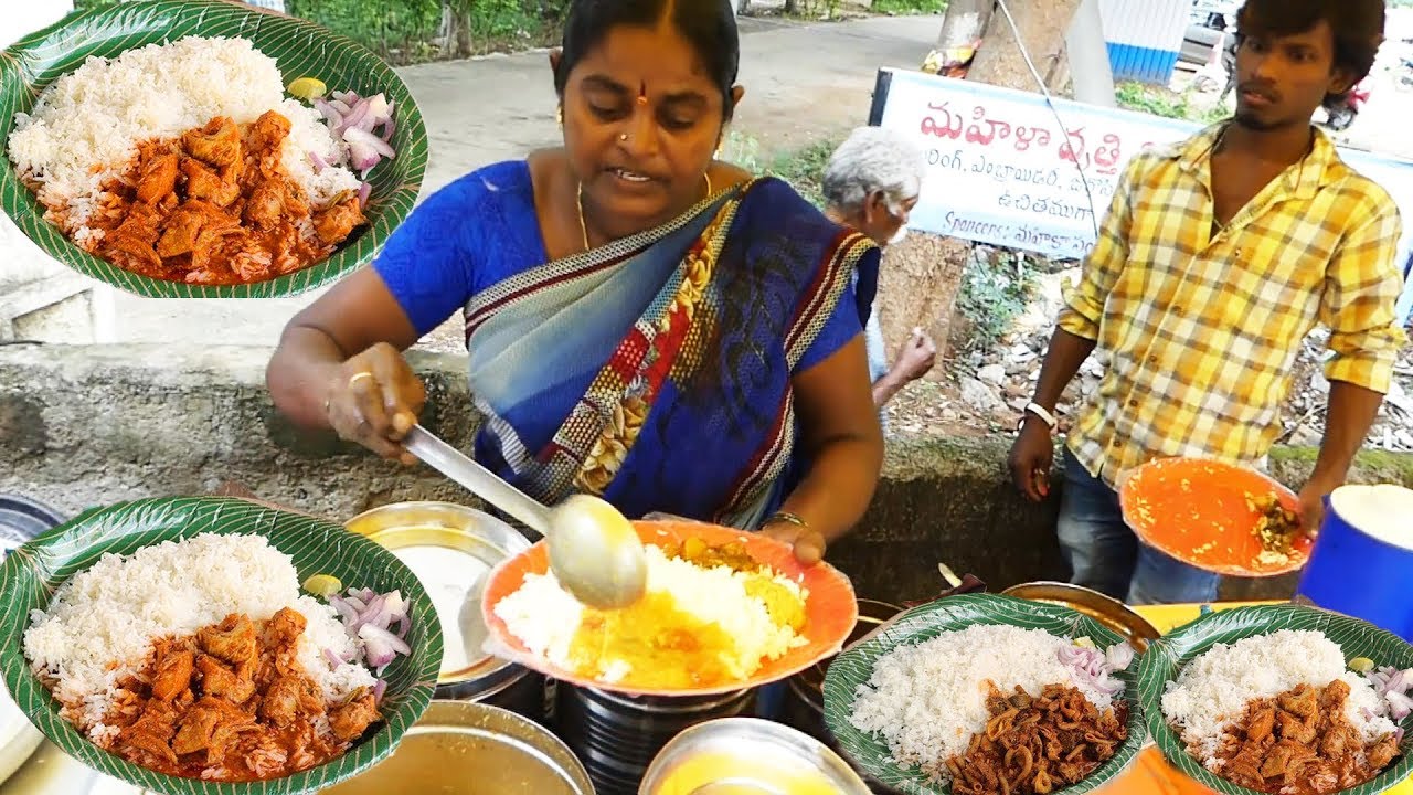 Happy to Serve You | Cheapest Roadside Unlimited Meals | #StreetFood ...
