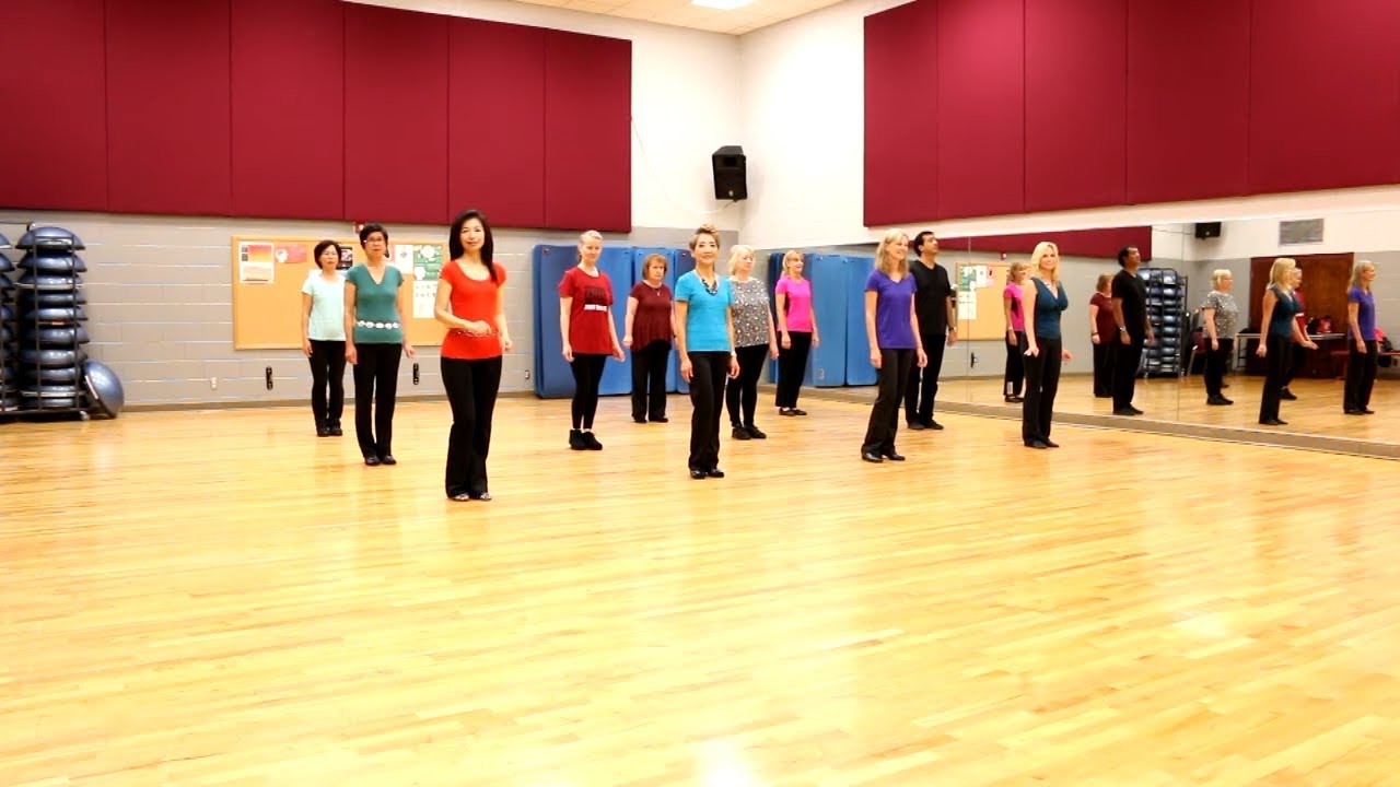 Sweet Caroline - Line Dance (Dance & Teach in English & 中文) - YouTube