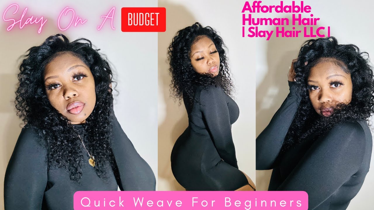 Slay On A BUDGET with my Affordable Human Hair Bundles| GRWM| Beginner ...