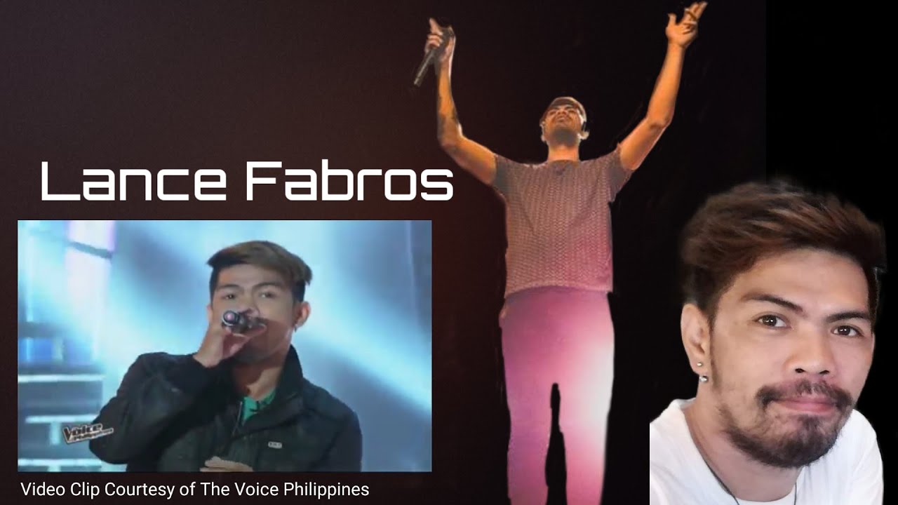A inspirational career journey of one of The Voice 1st Season's Finalist - Lance Fabros - YouTube