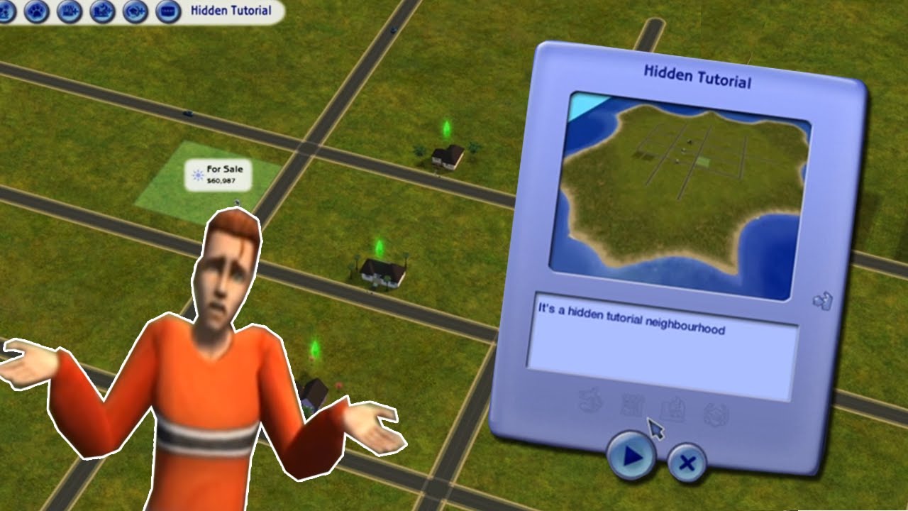 Making the Tutorial Neighbourhood Playable in The Sims 2 - YouTube