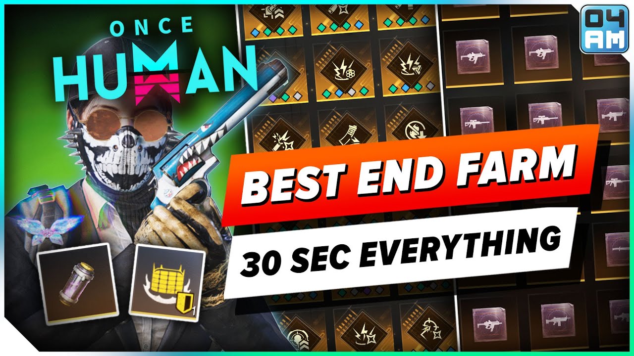 Once Human BEST Endgame Farm For EVERYTHING - Weapons, Mods, Stardust ...
