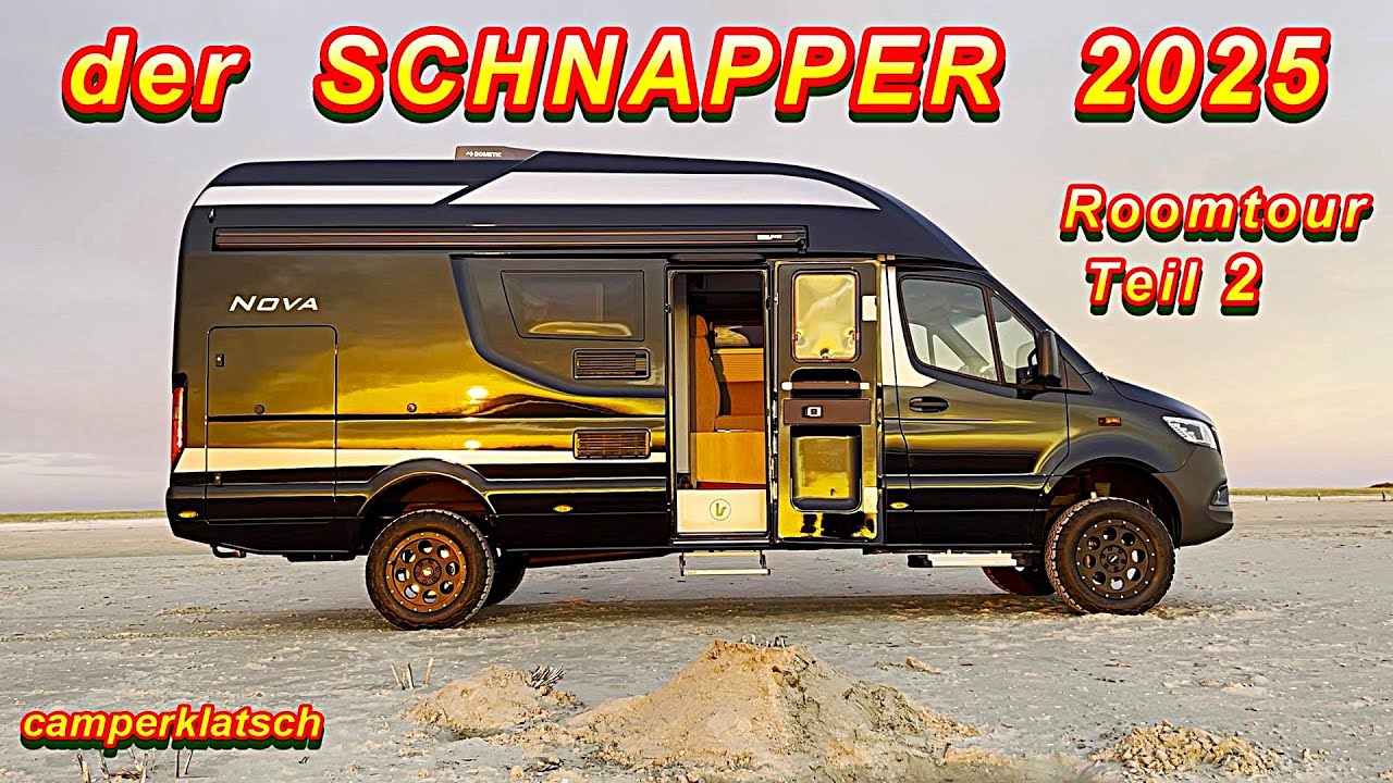 BILLIGE 4x4 Wohnmobile 2025 auf MB Sprinter🥰das Manufaktur SCHNÄPPCHEN ...