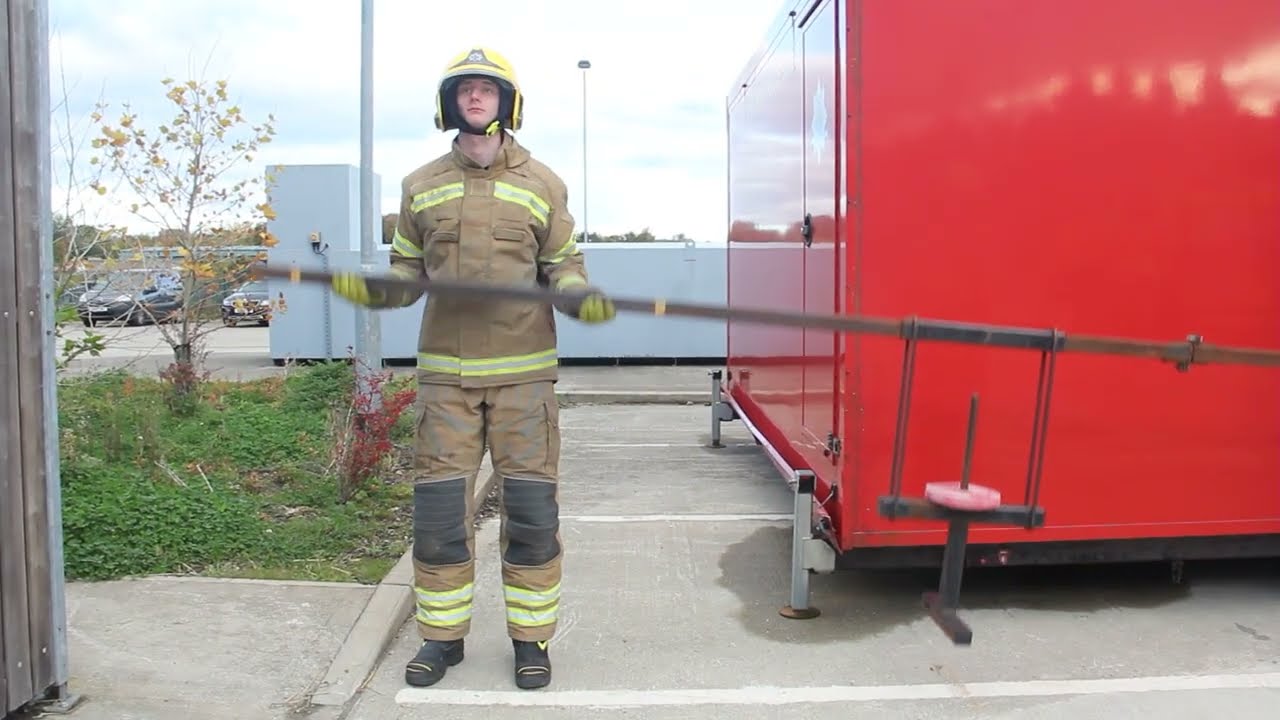 Ladder lift simulation - YouTube