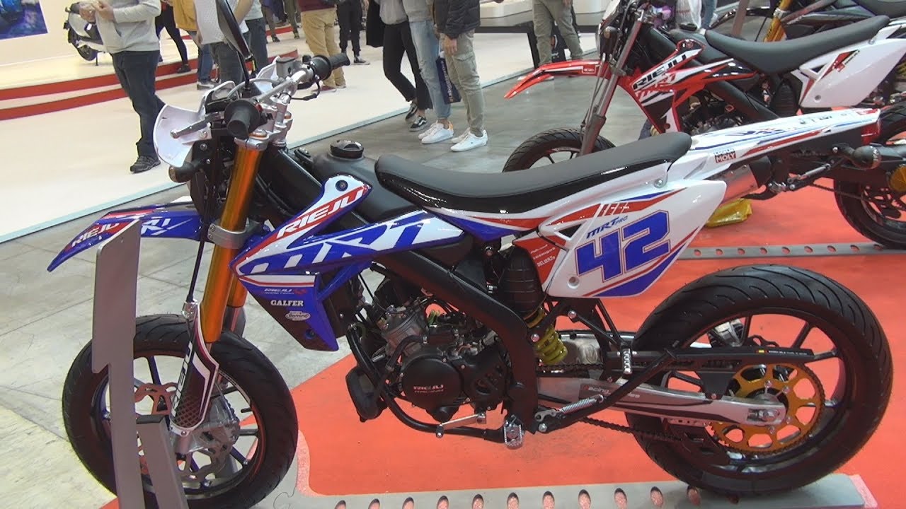 Rieju MRT 50 Pro Supermotard (2020) Exterior and Interior - YouTube