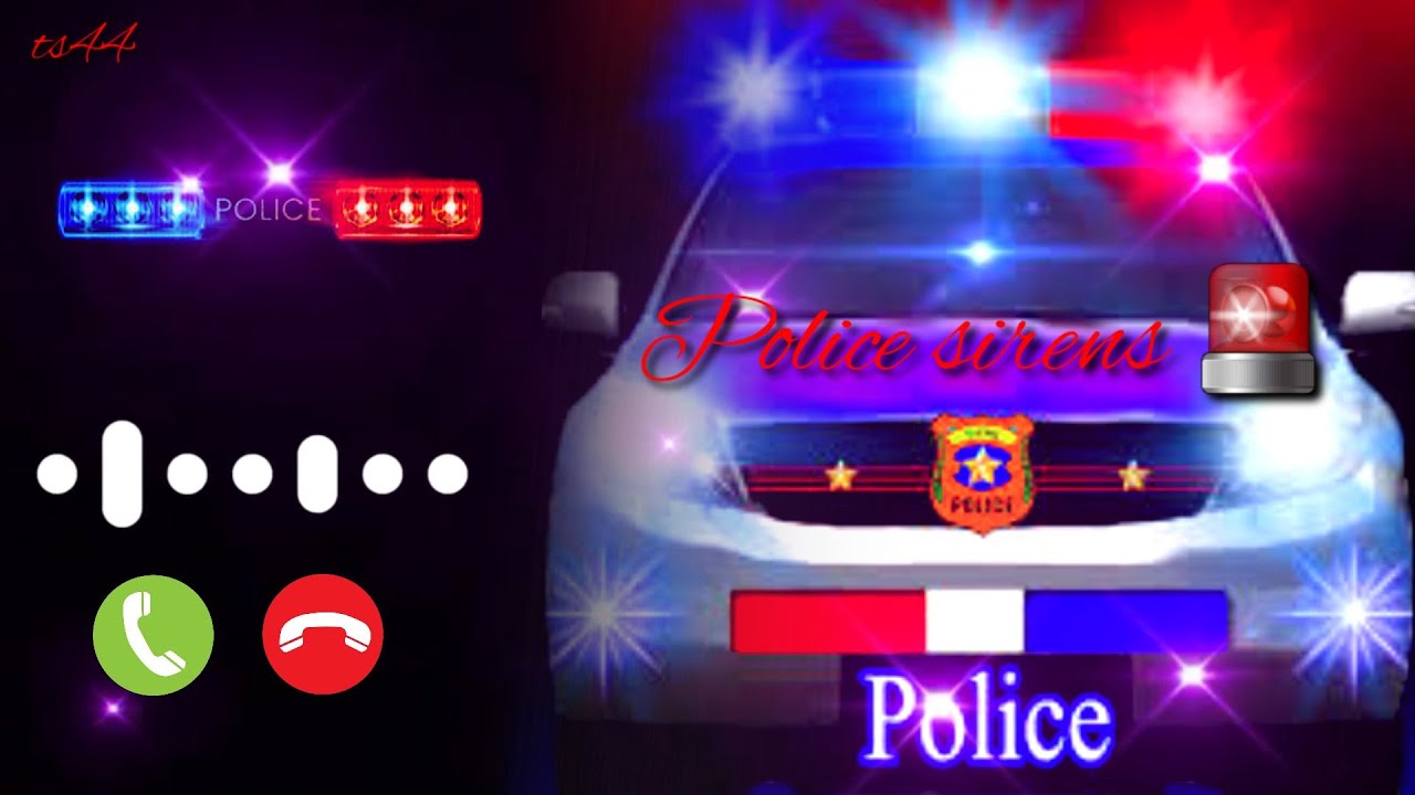 police 🚨 sirens | police siren sound effect ringtone| new ringtone ...