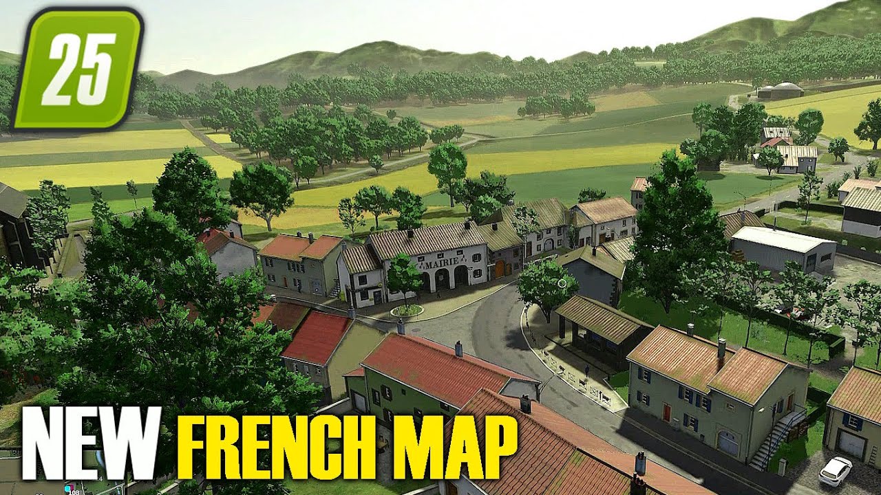 Pallegney FS25 MAP TOUR Farming Simulator 25 mods - YouTube