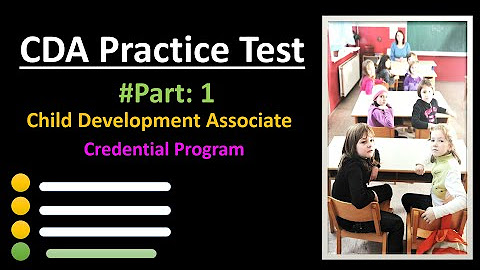 CDA Practice Test: Child Development Associate (CDA) Credential Program ...