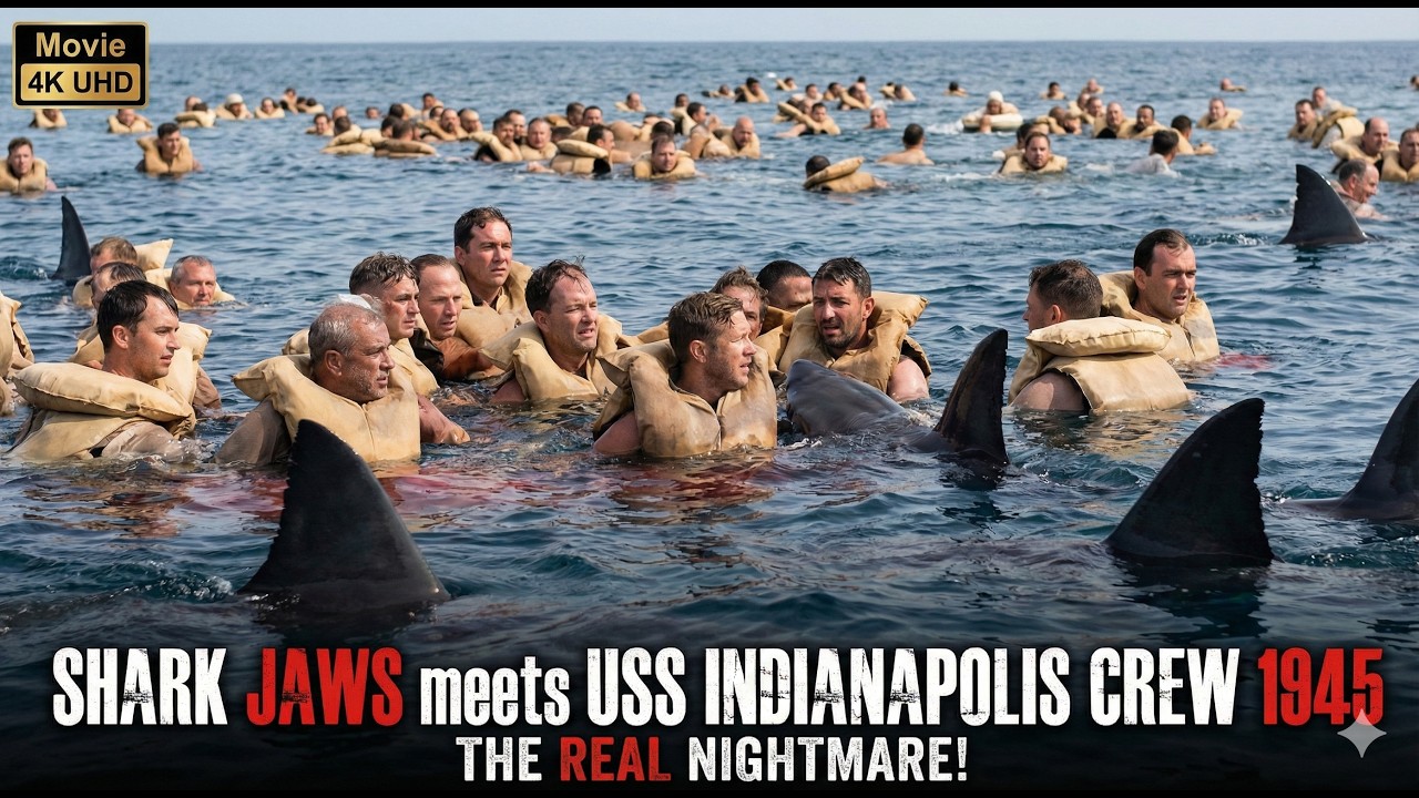 What If You Were Stranded With Hundreds of Sharks? USS Indianapolis ...