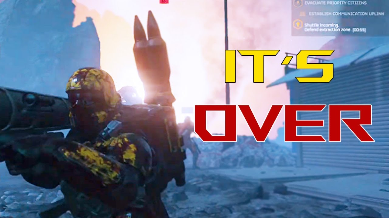 Helldivers 2: The shuttle was bugged! - YouTube