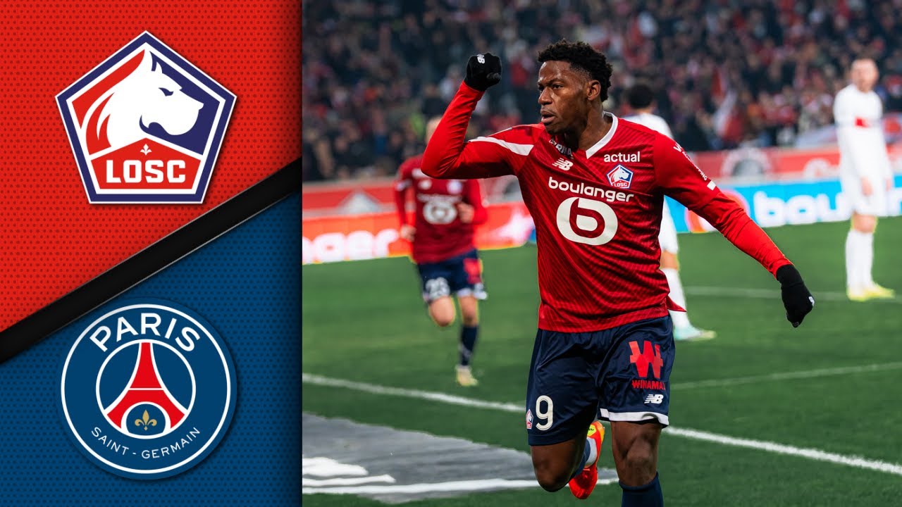 LOSC-PSG (1-1) : Goals & Highlights ⚽️🔥 - YouTube