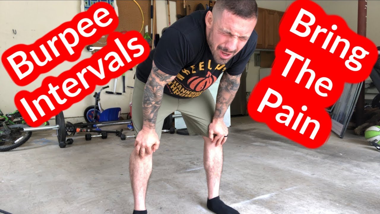 Burpee Interval Training - 10x20 With Minute Rest Between - YouTube