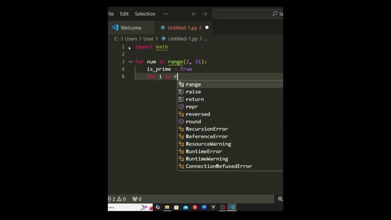 Python Code to Find Prime Numbers: Quick Tutorial - YouTube