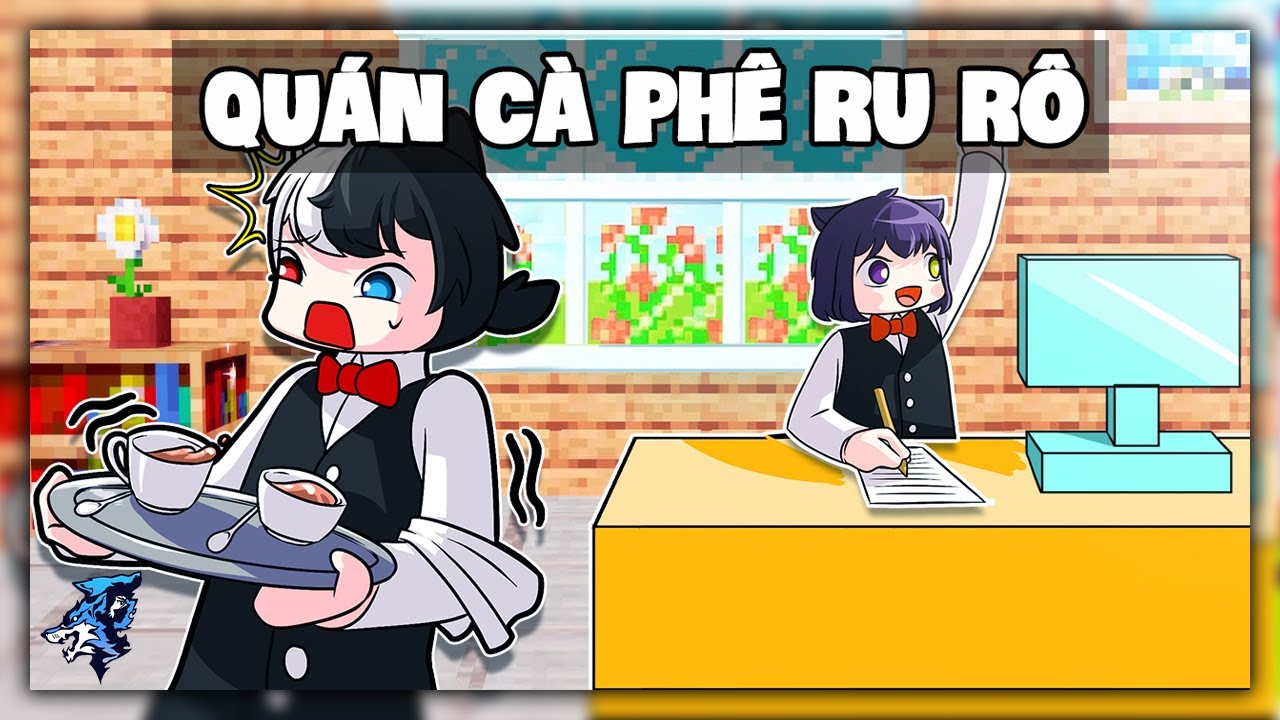 Siro Và Noob Ruby Xây Quán Cà Phê Ru Rô Trong Làng Hero Team - YouTube