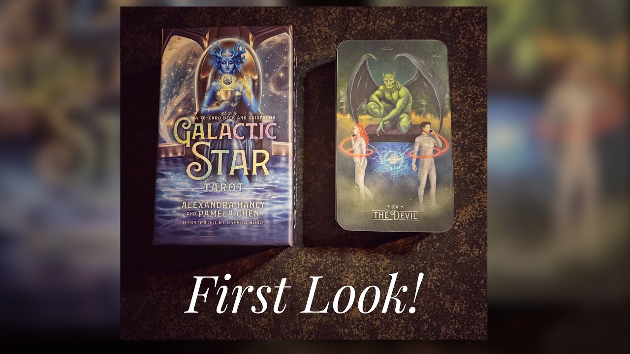 First Look at Galactic Star Tarot ~ This Deck Is Out There! - YouTube
