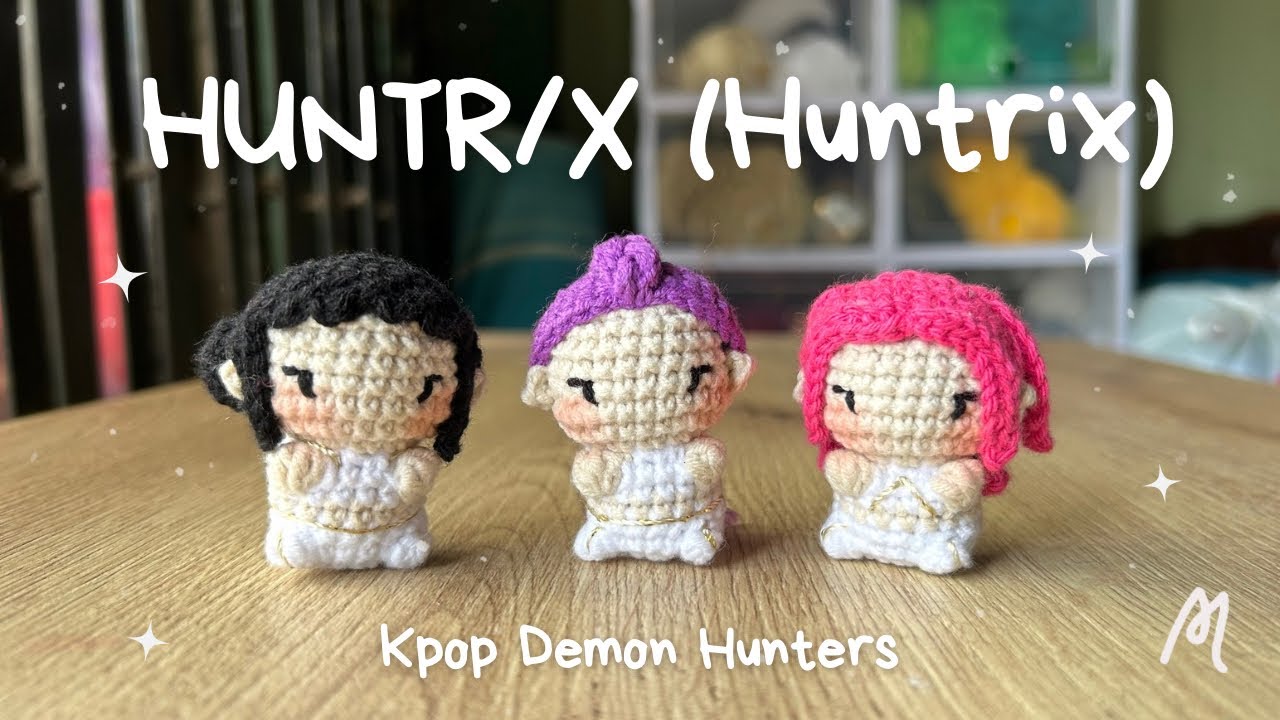 HUNTR/X (Huntrix) Tutorial a crochet - Amigurumis de Kpop Demon Hunters ...