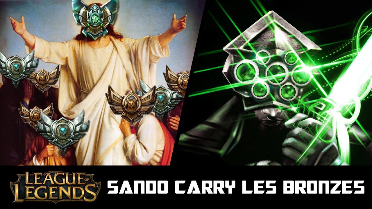 Master Yi Jungle - Sando Carry Les Bronzes #55 - L'art du Press R ...