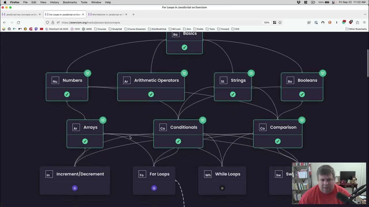 JavaScript on Exercism: Bird Watcher (Increment/Decrement and For Loops) - YouTube