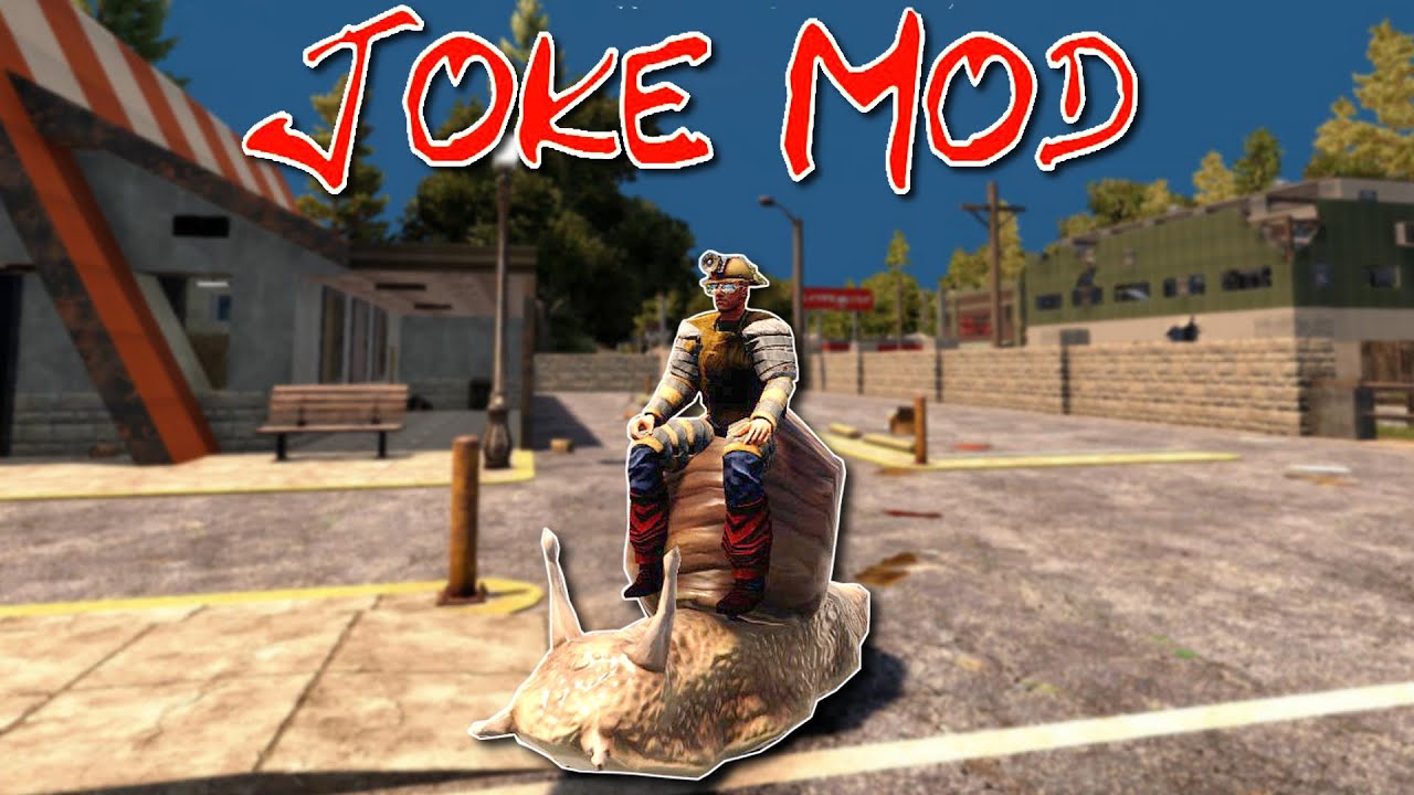 7 Days To Die - Joke Mod EP15 - My New Ride Is SLICK! - YouTube