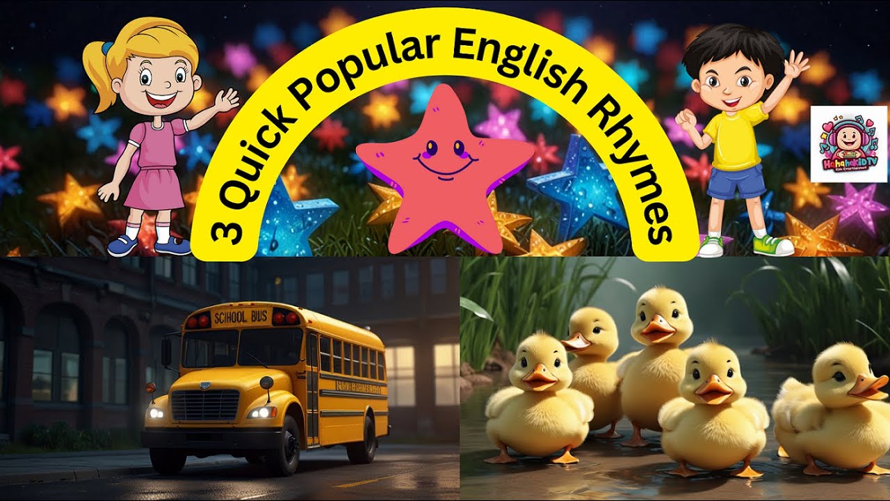 Nursery Rhymes:Twinkle,Wheels on the Bus,Five Little Ducks_Nursery ...
