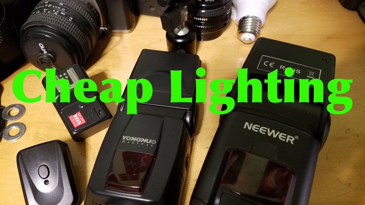 Cheap Flash and Headshots - YouTube