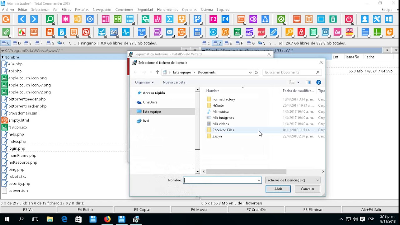 Instalando el antivirus Segurmática version 1 73 - YouTube
