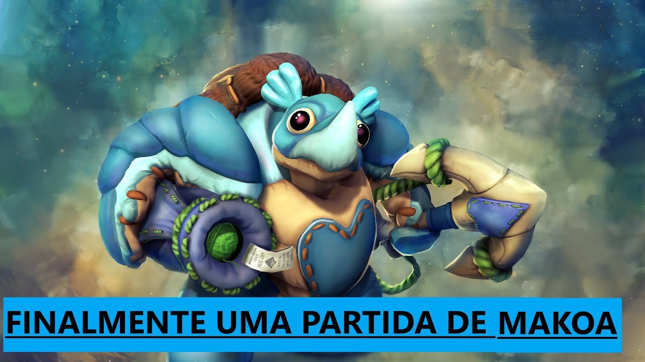 FINALMENTE UMA PARTIDA DE MAKOA - PALADINS - YouTube