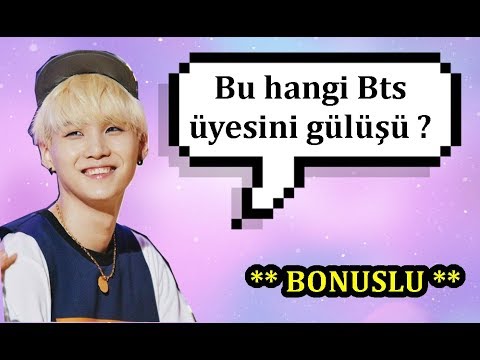 BU HANGİ BTS ÜYESİNİN GÜLÜŞÜ ? #3 ( Which Bts Members Laugh ? )